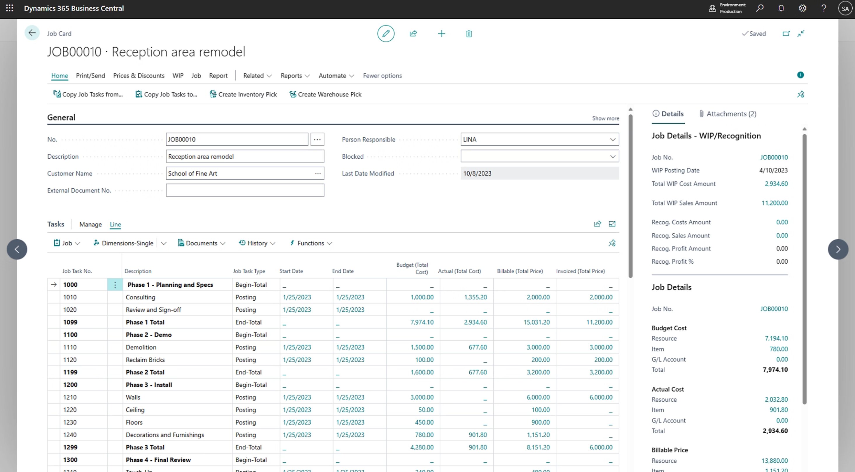Microsoft Dynamics 365 Business Central - ERP Pricing, Demo & Comparison Tool